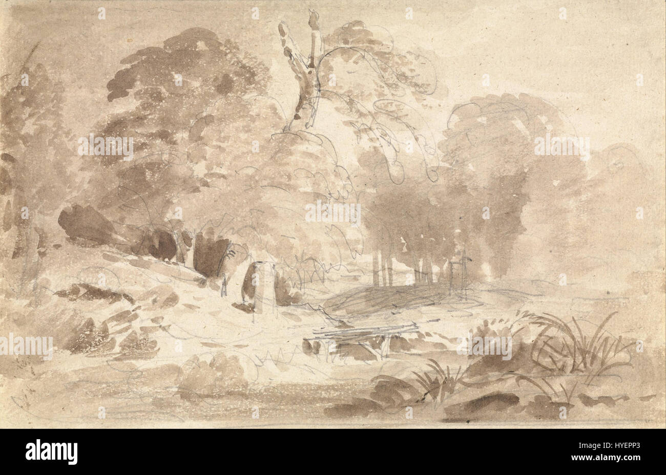 Carl Blechen’s 'Rural Landscape in the Mark Brandenburg' captures the ...