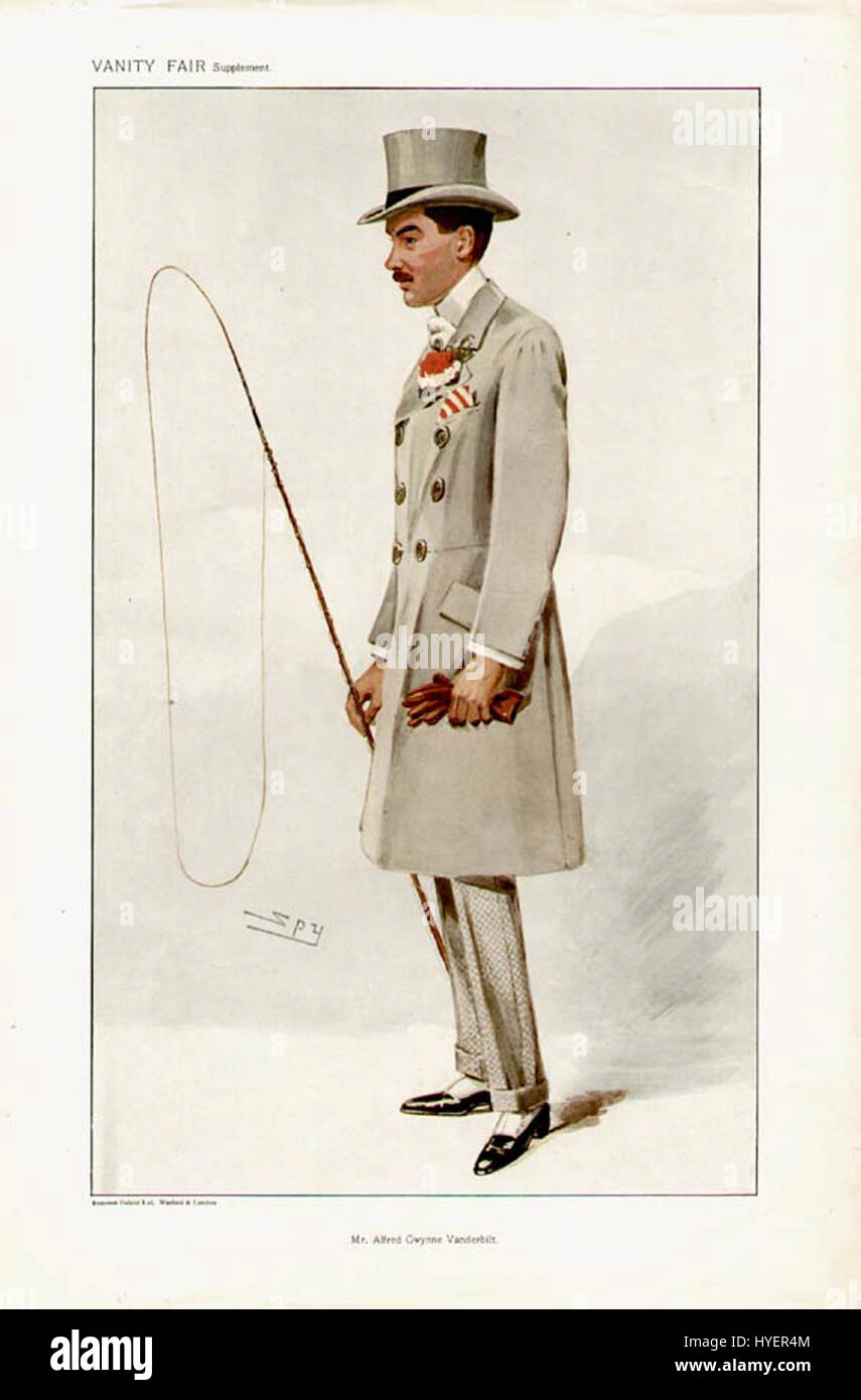 Alfred gwynne vanderbilt hi-res stock photography and images - Alamy