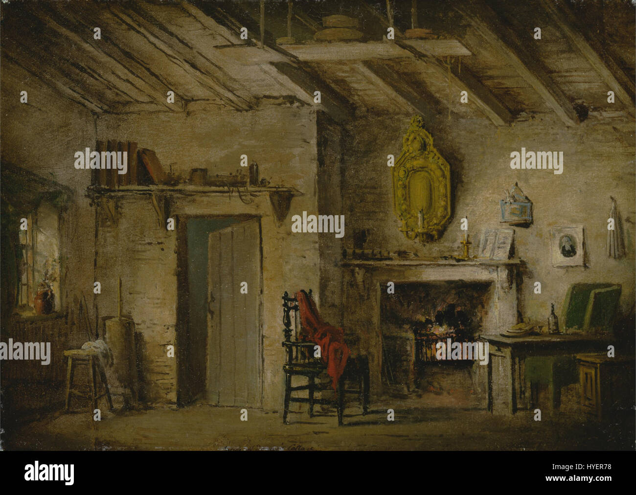 This stage design by Alexander Nasmyth for the play 'Heart of ...