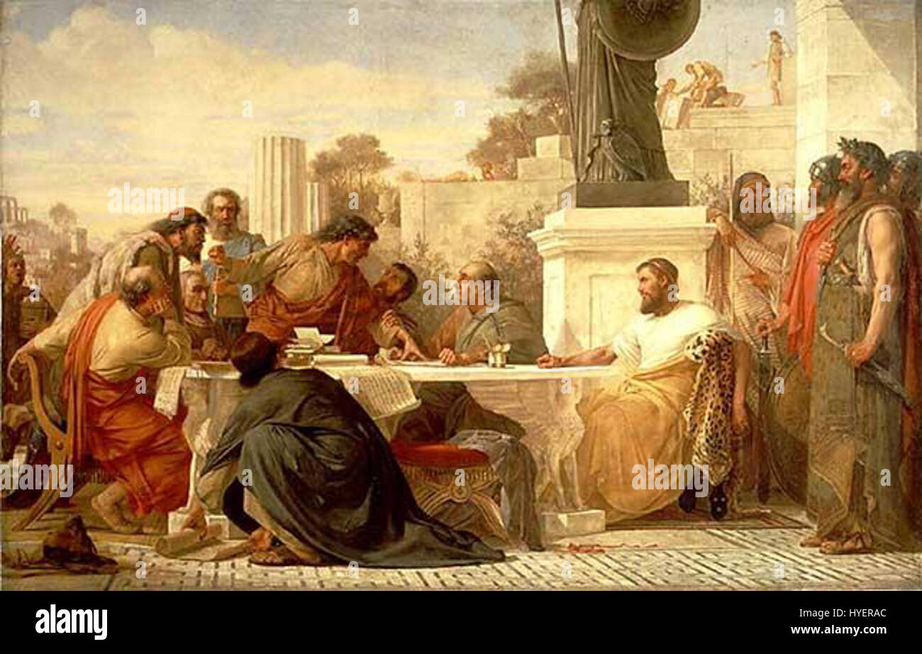 Ancient rome debate hi-res stock photography and images - Alamy