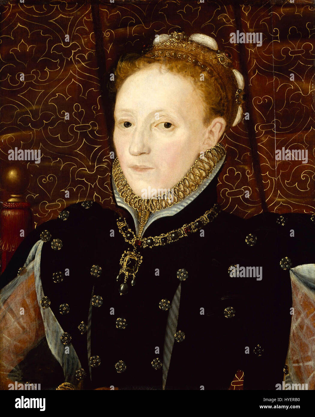 Elizabeth I (reigned 1558 1603) by Hans Eworth Stock Photo - Alamy