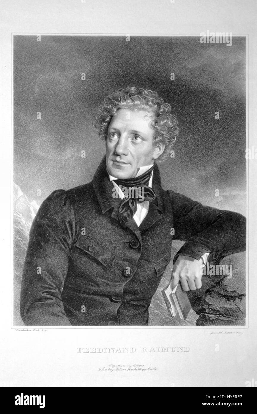 Ferdinand raimund Black and White Stock Photos & Images - Alamy