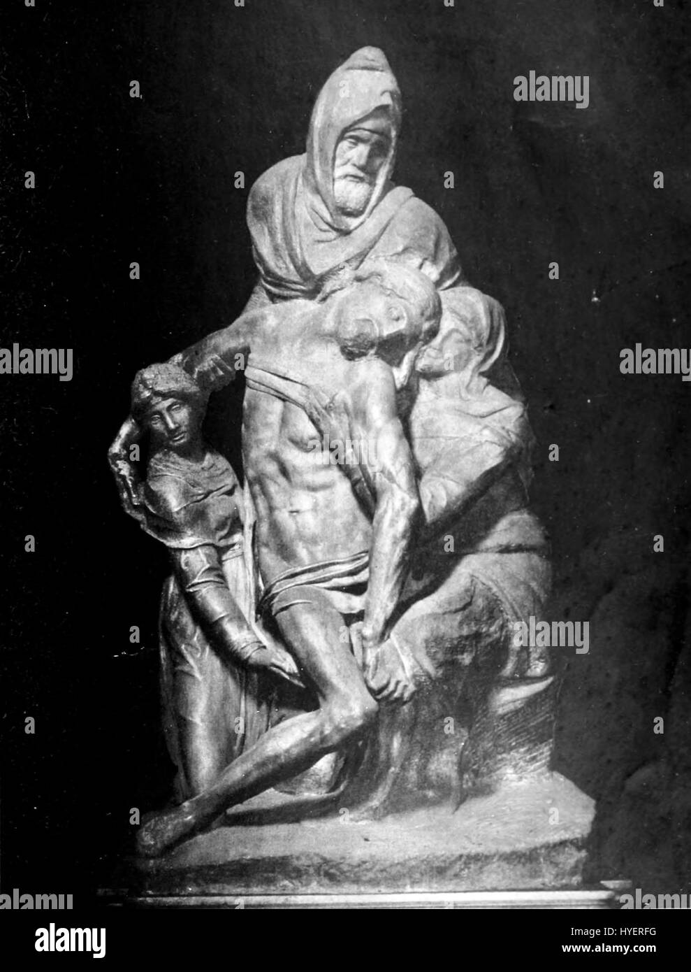 Life of Michael Angelo, 1912 The Descent from the Cross Stock Photo - Alamy