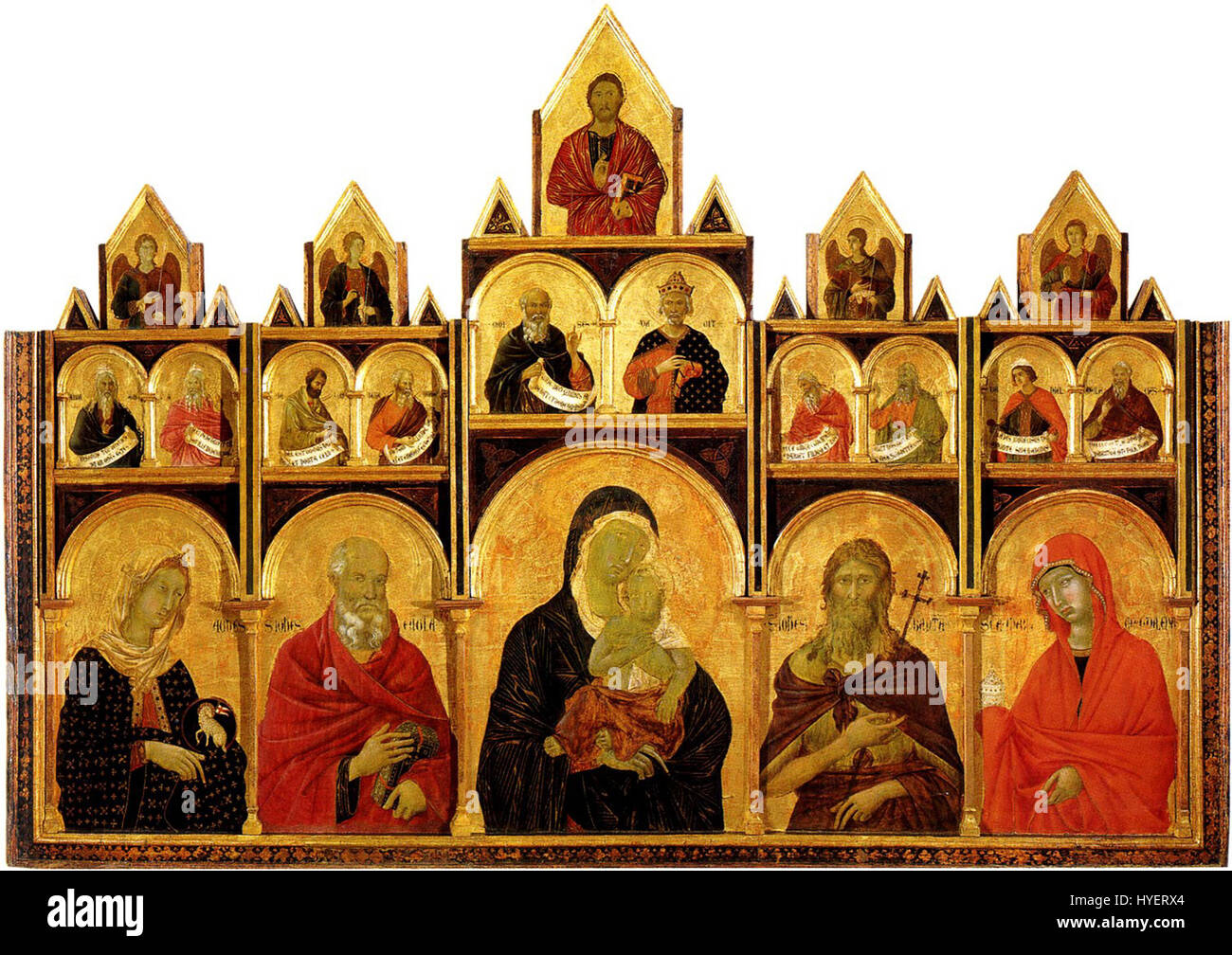Duccio Madonna And Child High Resolution Stock Photography and Images - Alamy