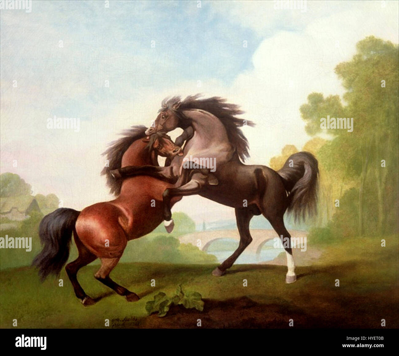 George Stubbs was an English painter known for his depictions of ...