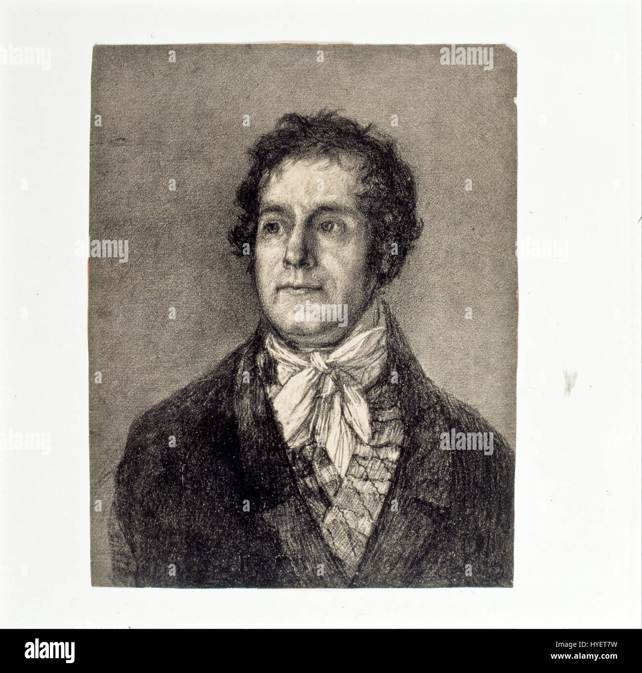 Francisco de Goya's 'The Printer Gaulon' captures a historical figure ...