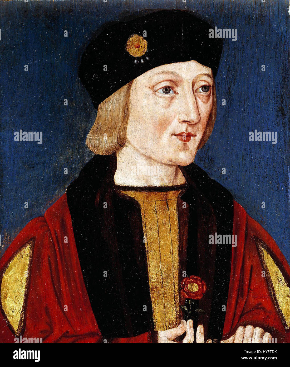 Henry VII (reigned 1485 1509) by English School Stock Photo - Alamy
