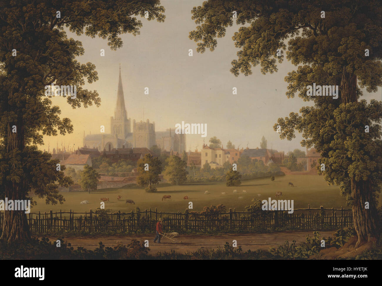 Chichester cathedral drawing hi-res stock photography and images - Alamy