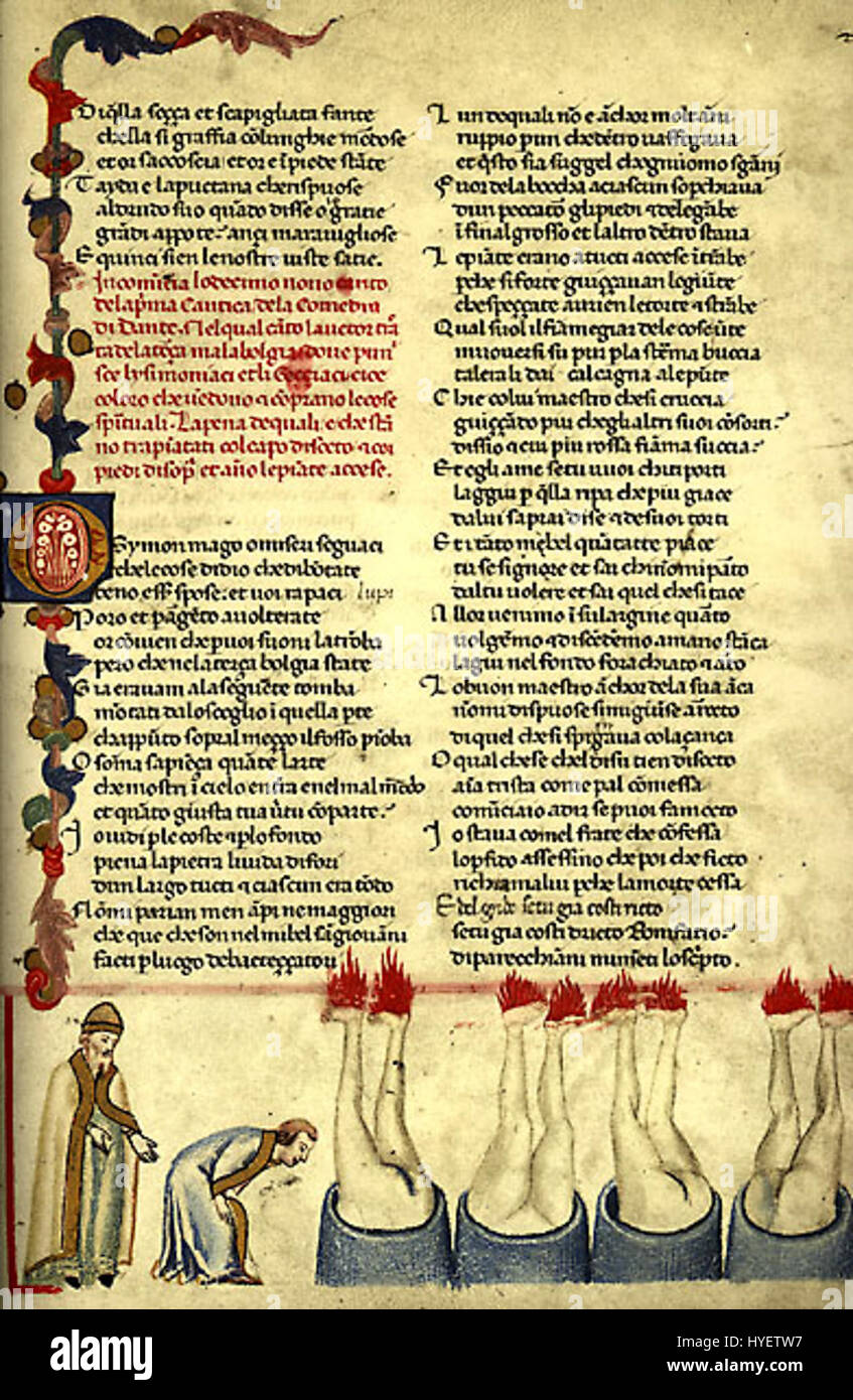Beautifully illuminated ancient manuscript hi-res stock photography and ...