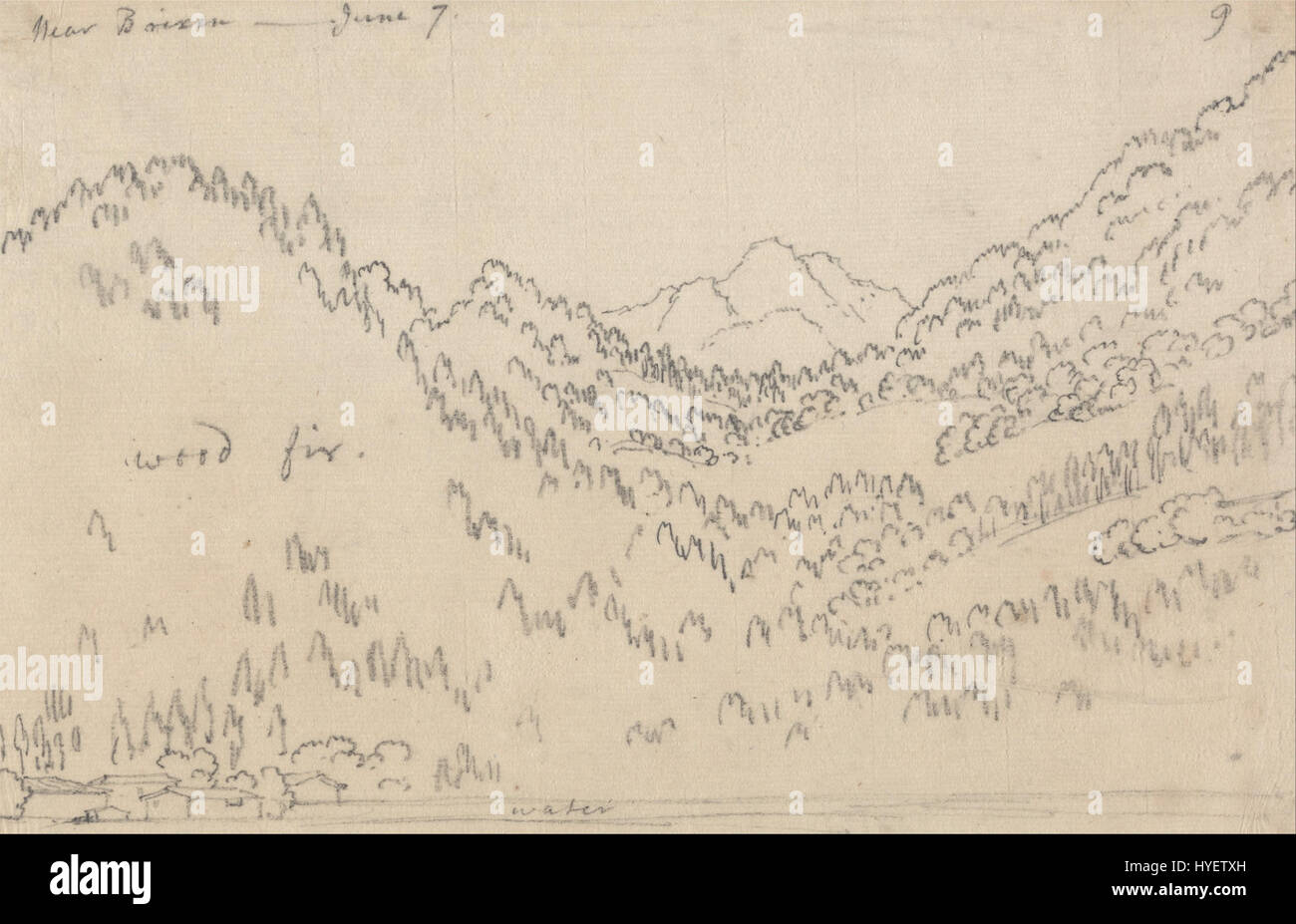 John Robert Cozens Near Brixen, June 7 Google Art Project (2368678 ...