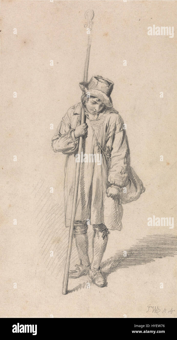 'A Shepherd Boy' is a painting by James Ward, depicting a young boy ...