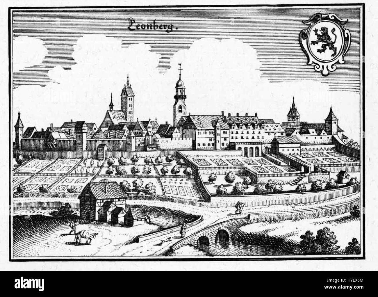 Castle in stuttgart germany Black and White Stock Photos & Images - Alamy