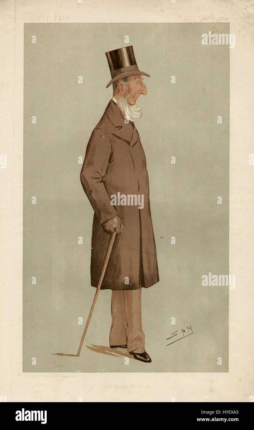 Lord Monk Bretton Vanity Fair 25 January 1894 Stock Photo - Alamy