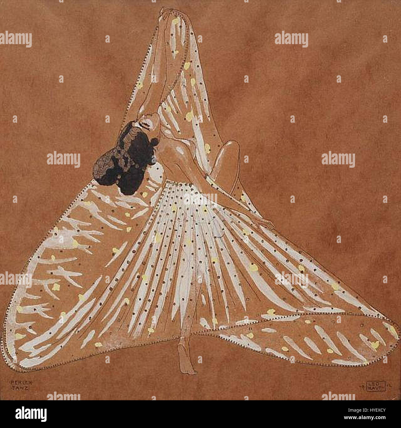 ‘Perlentanz’ by Leo Rauth is a painting that likely depicts a ballroom ...