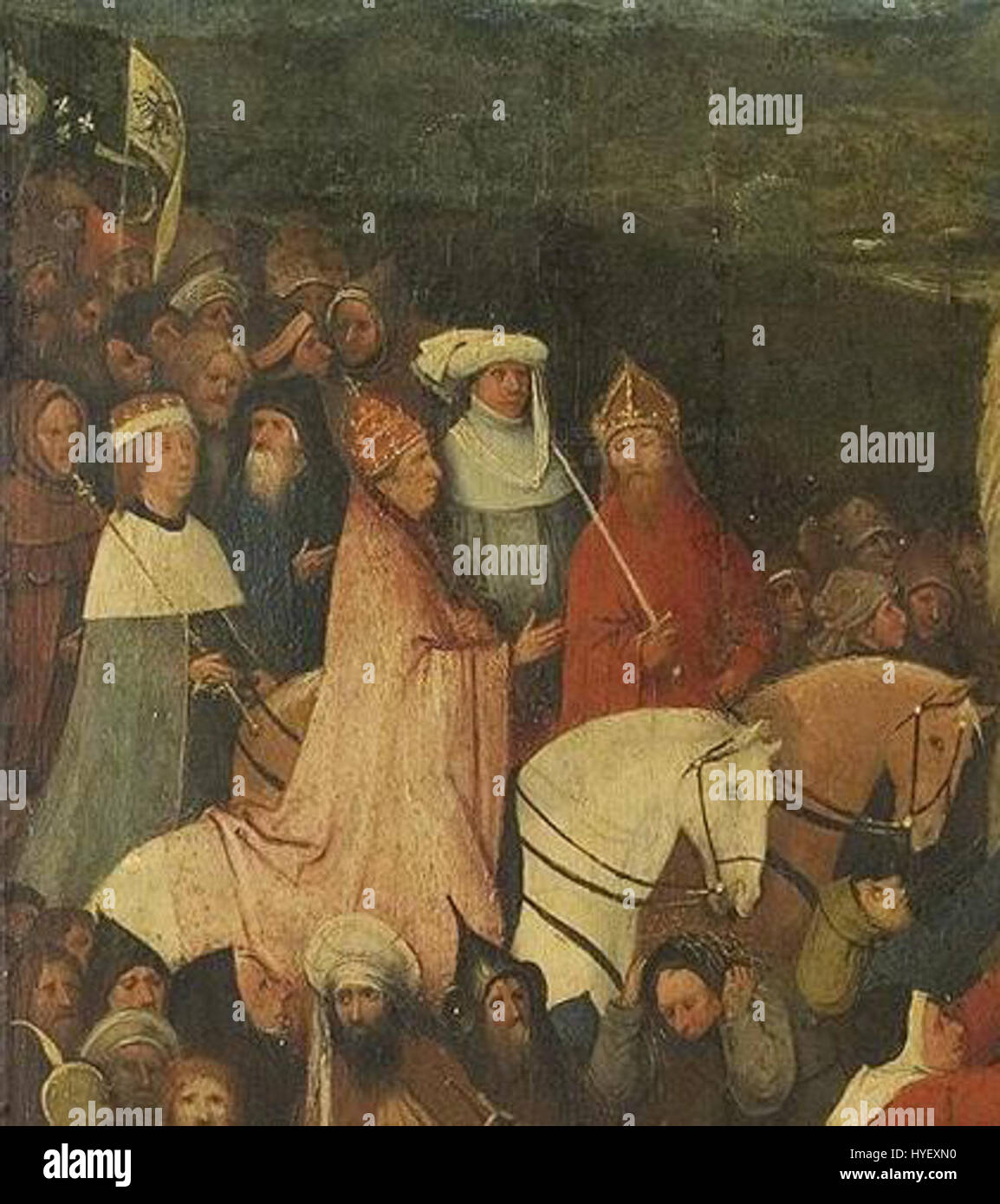 The central panel from Jheronimus Bosch’s triptych 'The Garden of ...