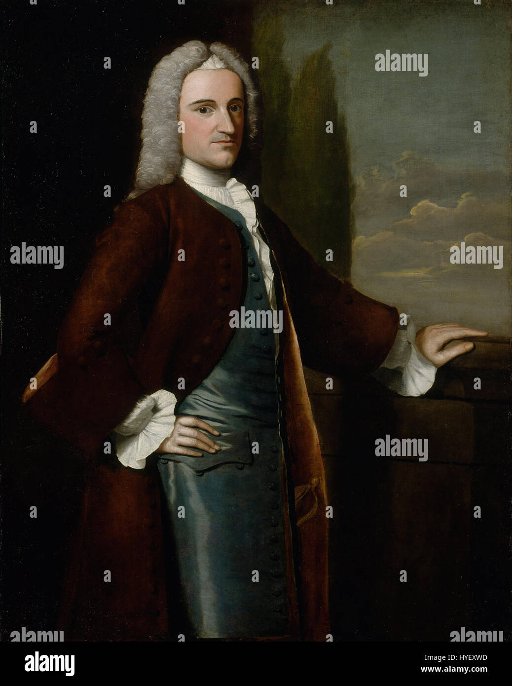 Robert Feke’s portrait of Thomas Hopkinson presents an early 18th ...