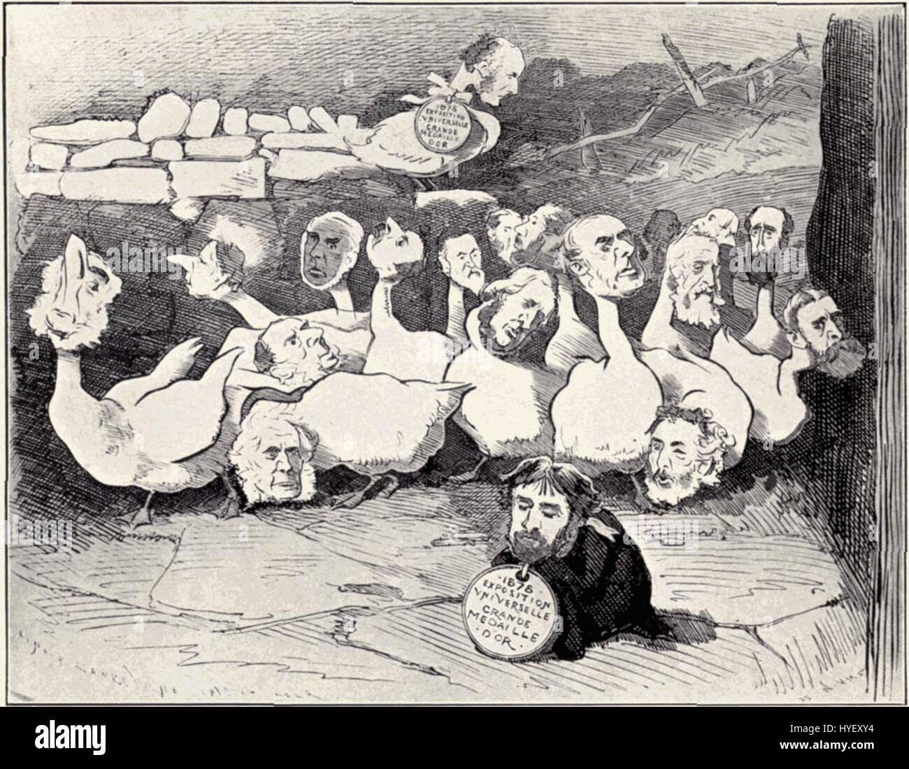 1878 cartoon hi-res stock photography and images - Alamy