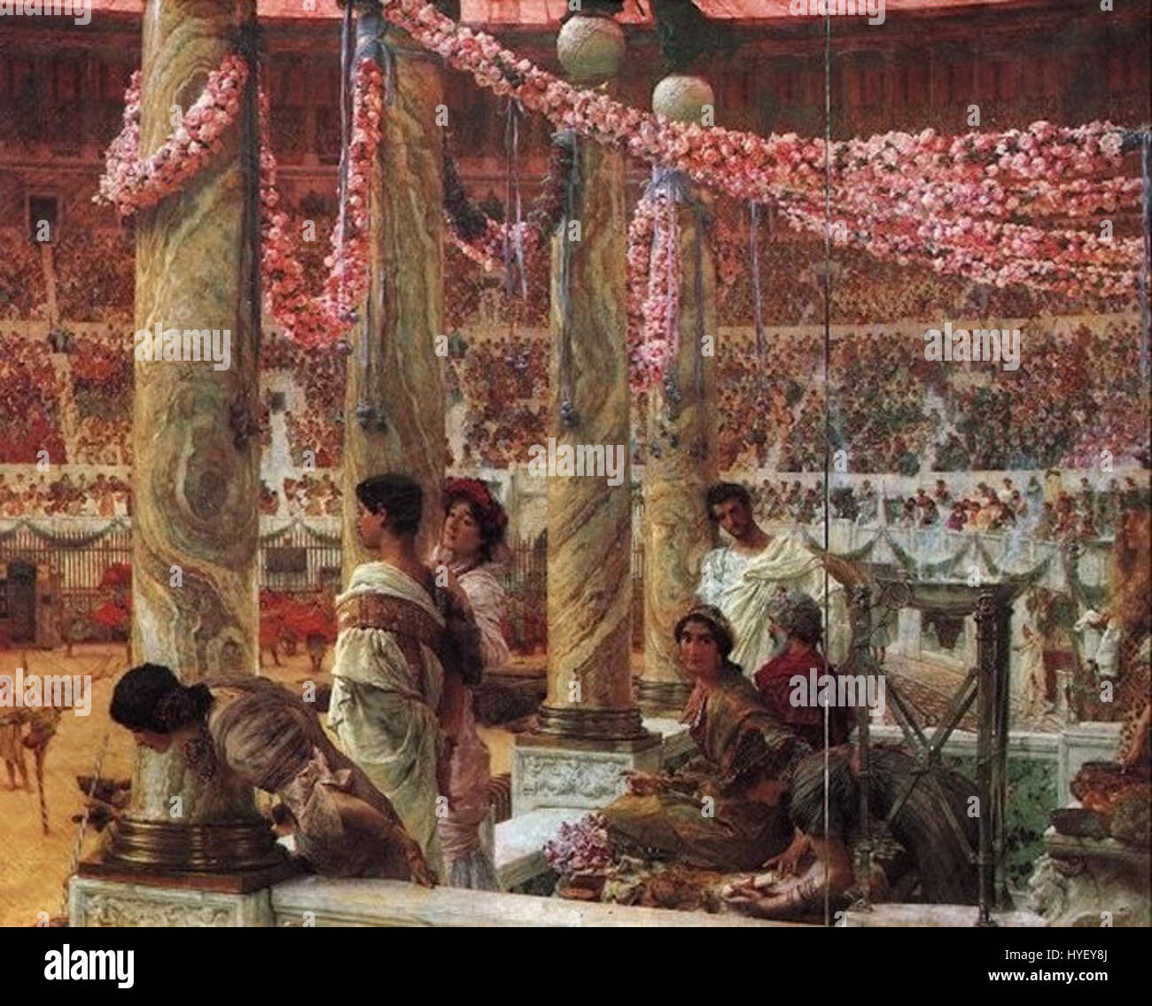 *Caracalla and Geta* by Lawrence Alma Tadema depicts the Roman emperor ...