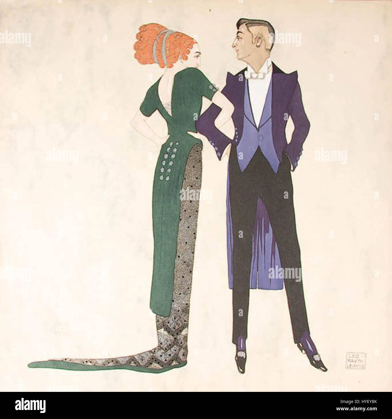 Leo Rauth Paar was an Austrian artist known for his detailed depictions ...