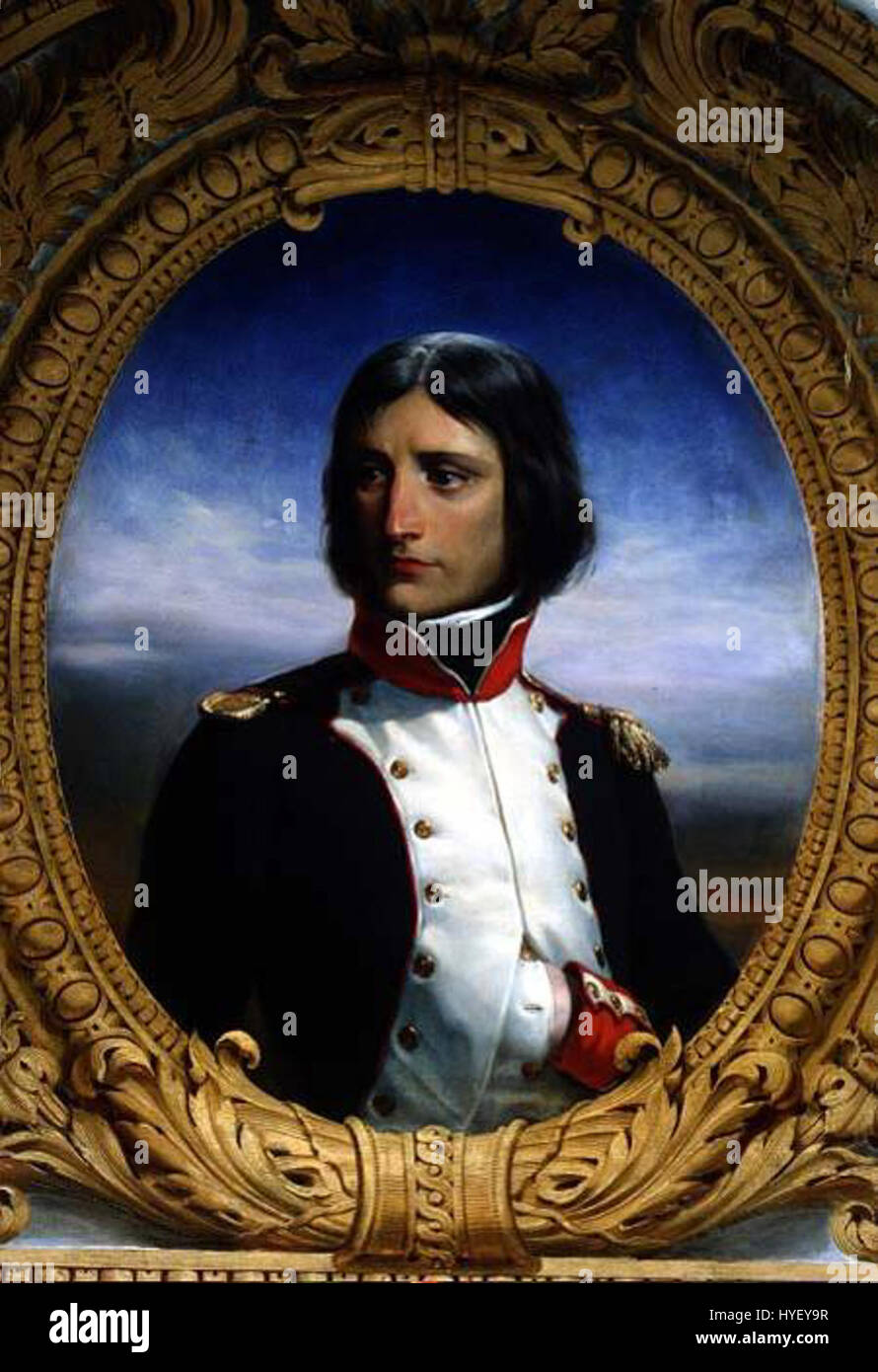 Napoleon Bonaparte, shown as a Lieutenant Colonel in 1792, was a ...