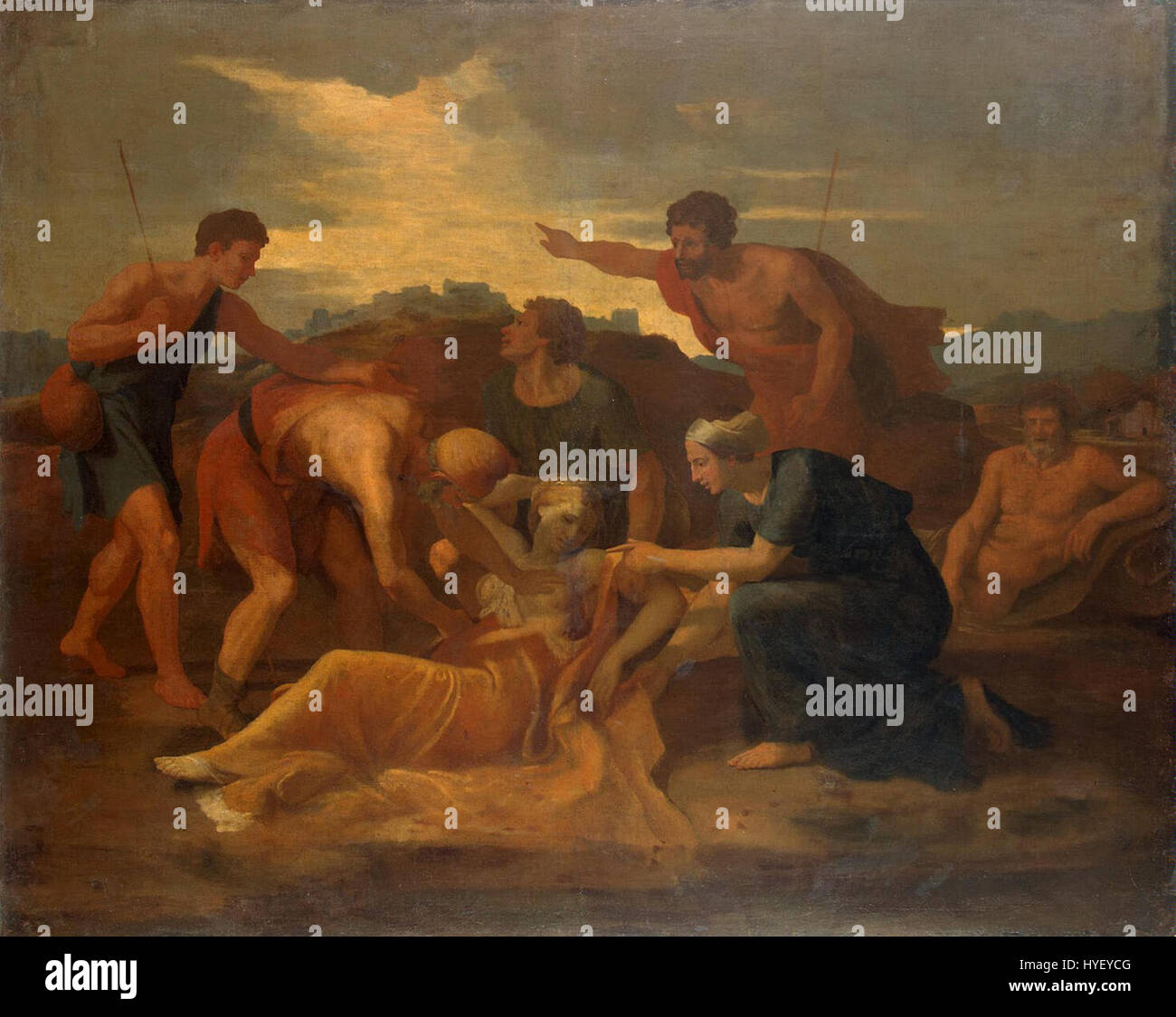 *Queen Zenobia Found on the Banks of the Arax* by Nicolas Poussin ...