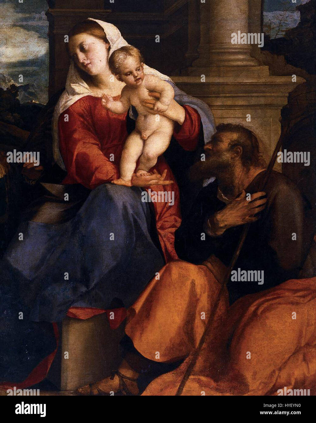 Palma il Vecchio's 'Sacred Conversation' (detail) is a Renaissance ...