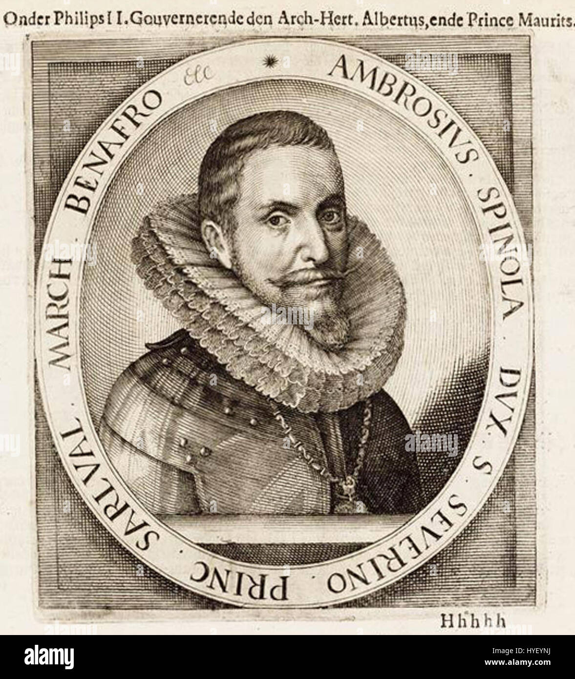 Ambrogio Spinola (Michiel Colijn, 1616 Stock Photo - Alamy