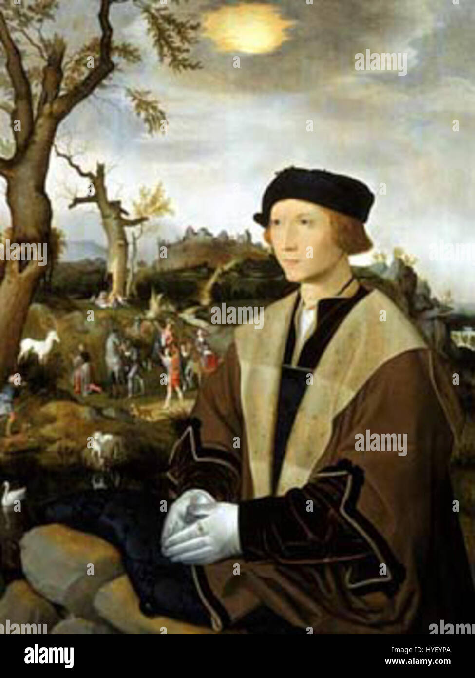 The 'Mostaert Liverpool Portrait' is an example of 16th-century Flemish ...