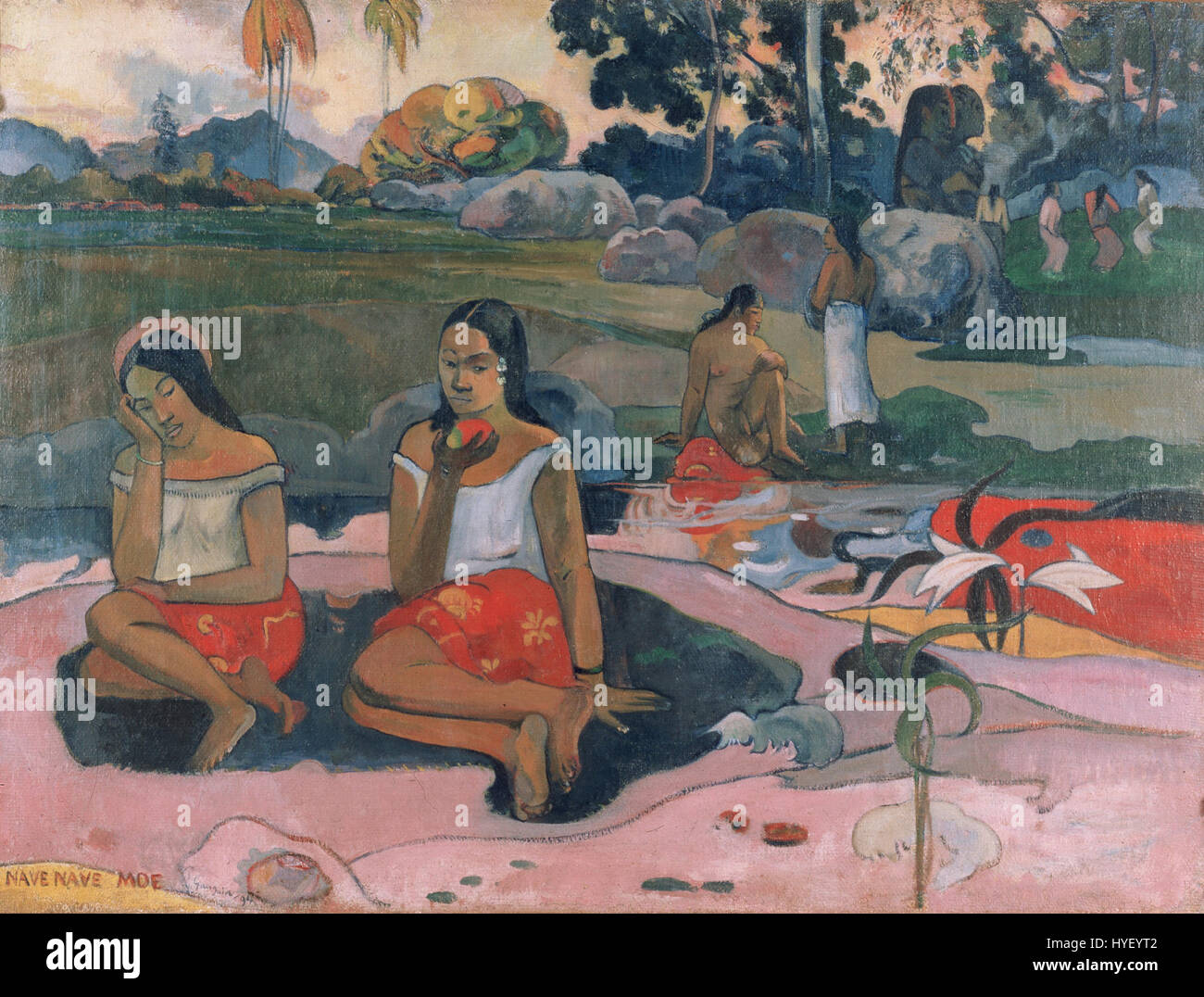 Paul Gauguin's work reflects his journey from France to Tahiti ...