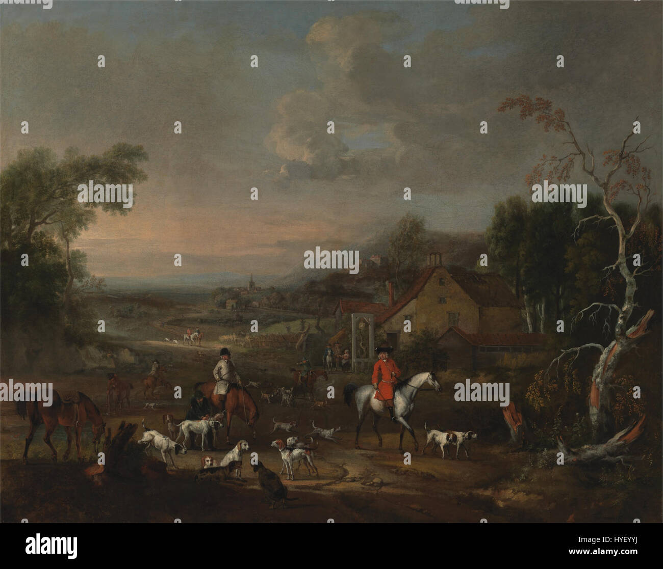 'The Reverend Jemmet Browne at a meet of foxhounds' by Peter Tillemans ...