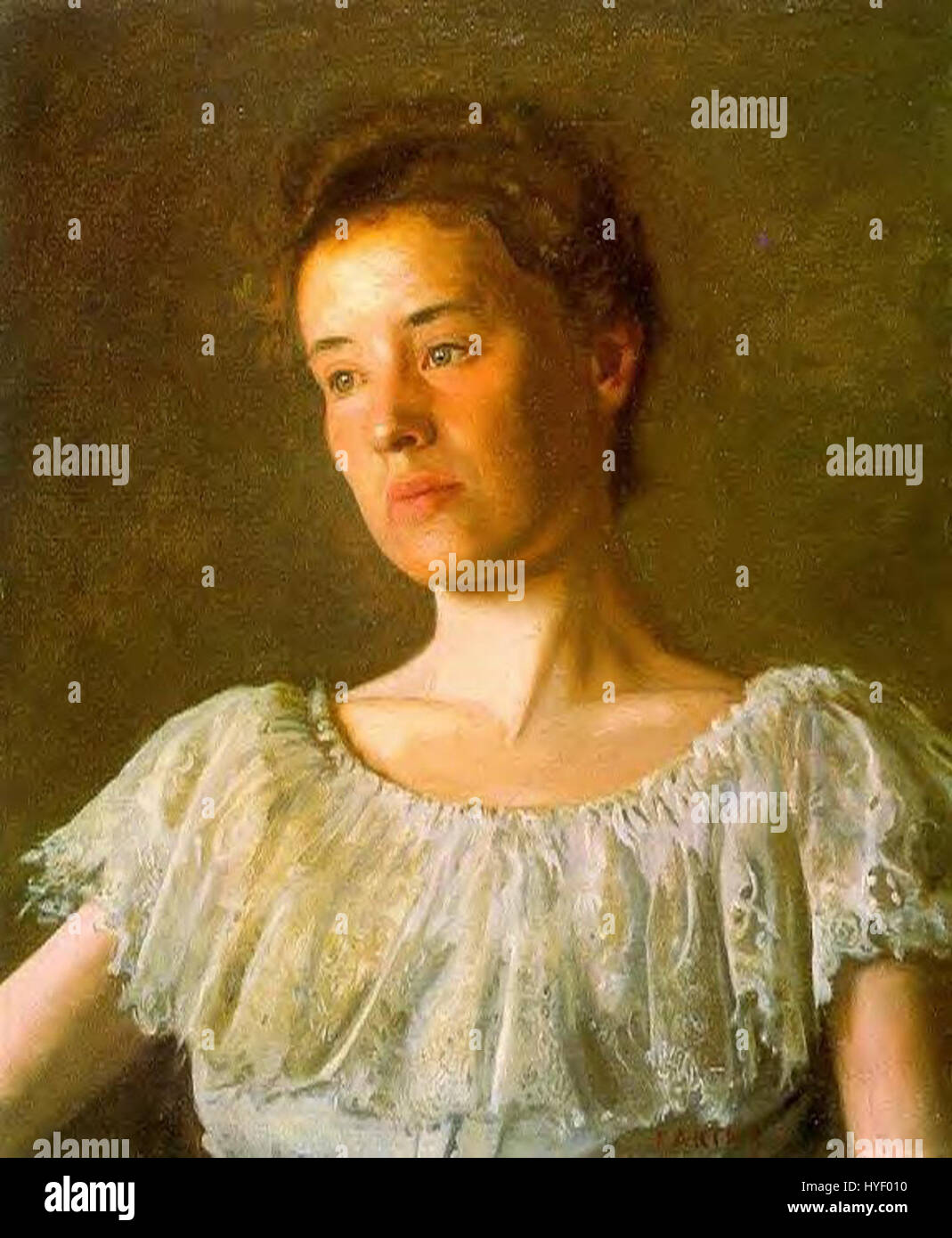 Thomas Eakins' portrait of Alice Kurtz is a masterful example of ...