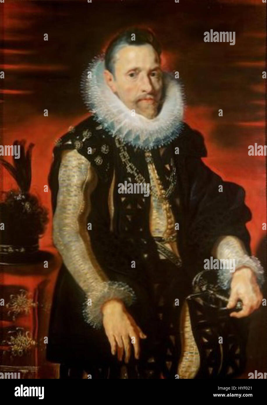 This artwork by Peter Paul Rubens, known for his Baroque style, likely ...
