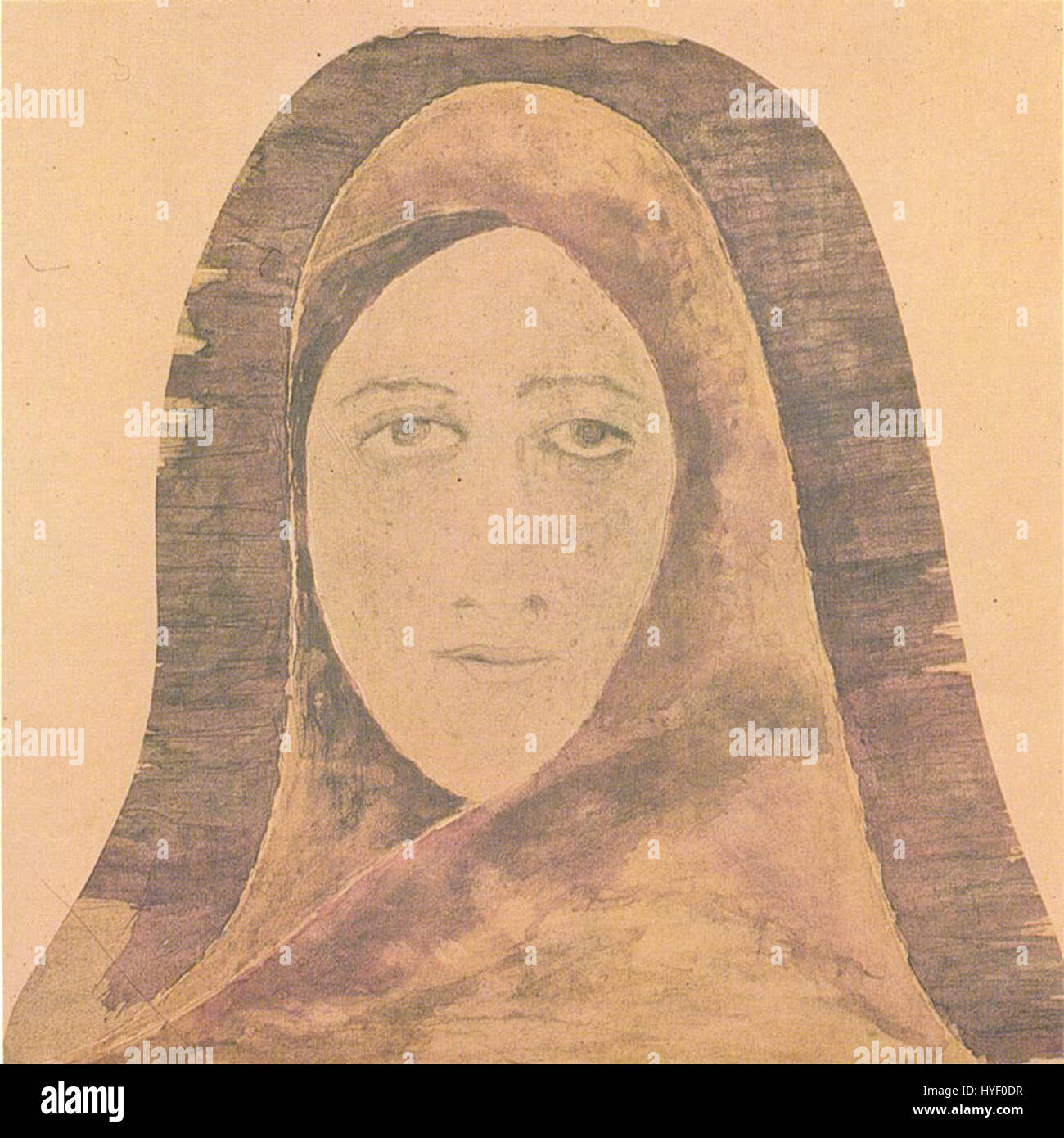 Rabindranath tagore painting hi-res stock photography and images - Alamy