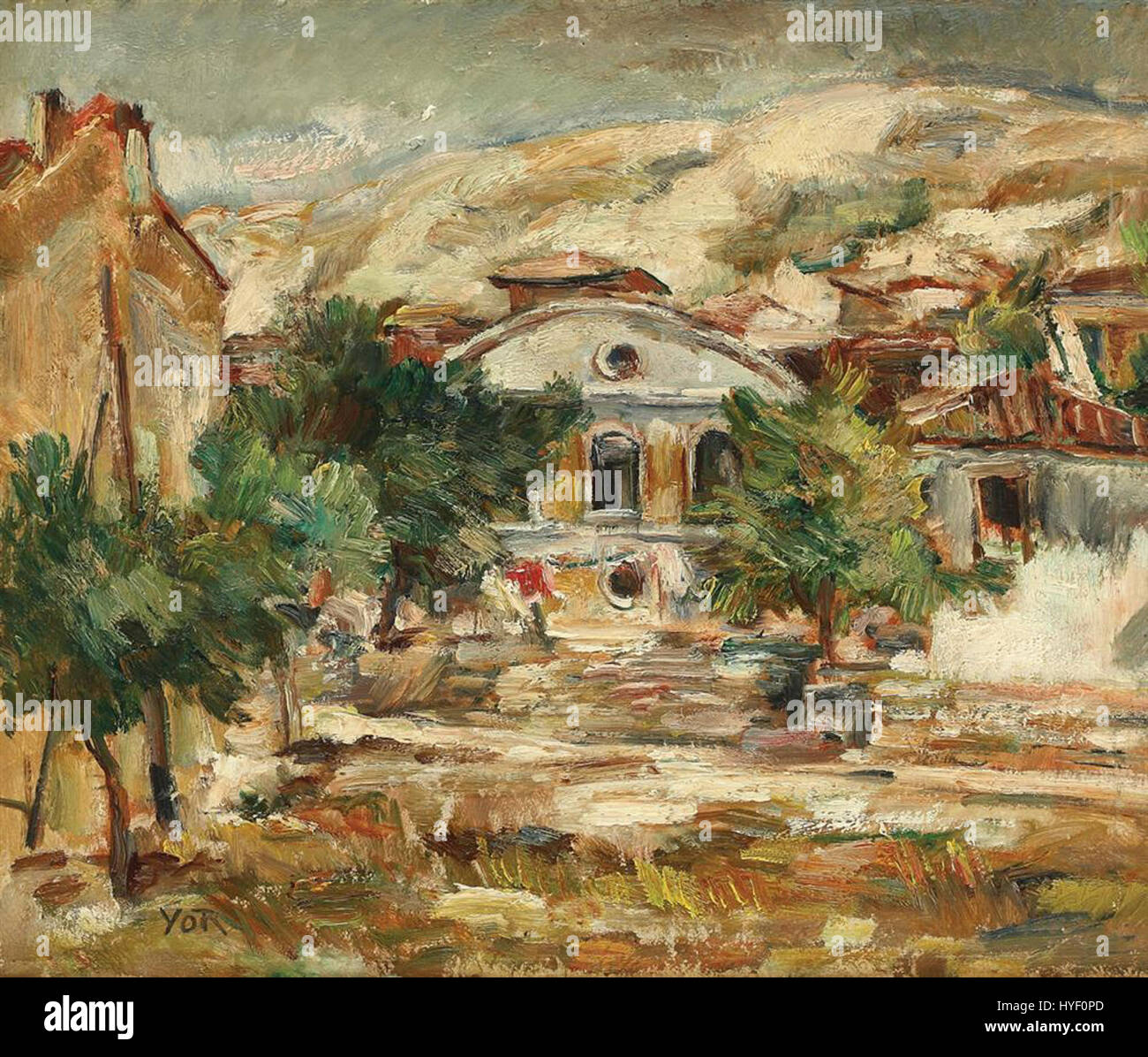 Petre Iorgulescu’s painting 'Yor Peisaj din Balcic' captures the ...