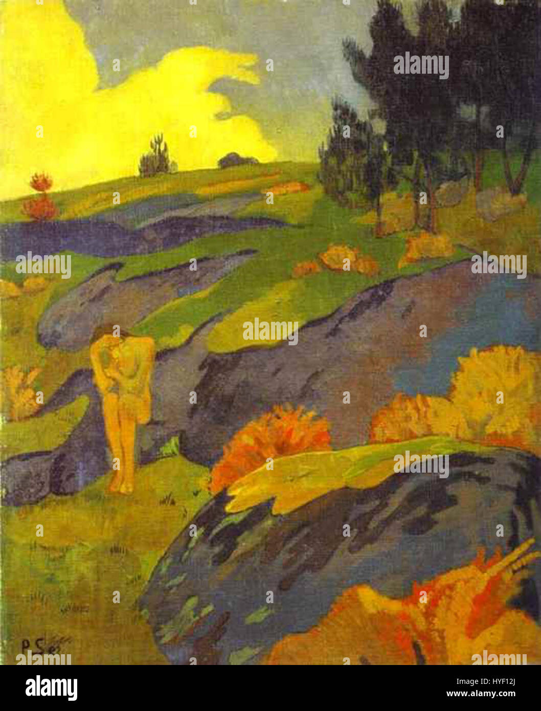 Serusier's 'Eve Bretonne' is a work that blends symbolism and post ...