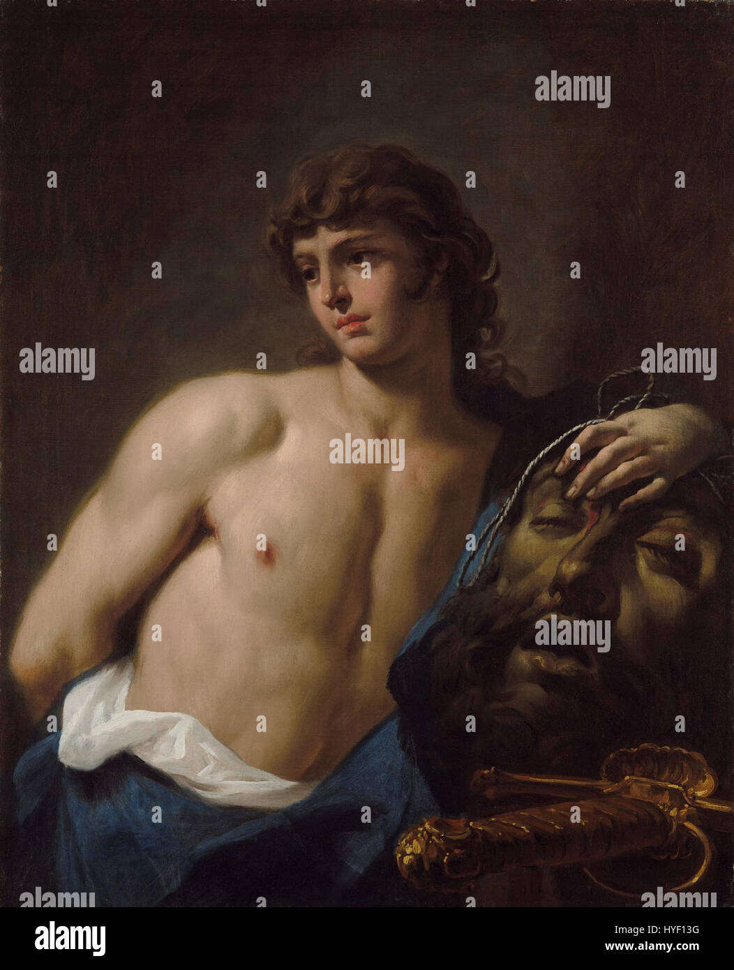 Sebastiano Ricci’s 'The Victory of David over Goliath' depicts the ...