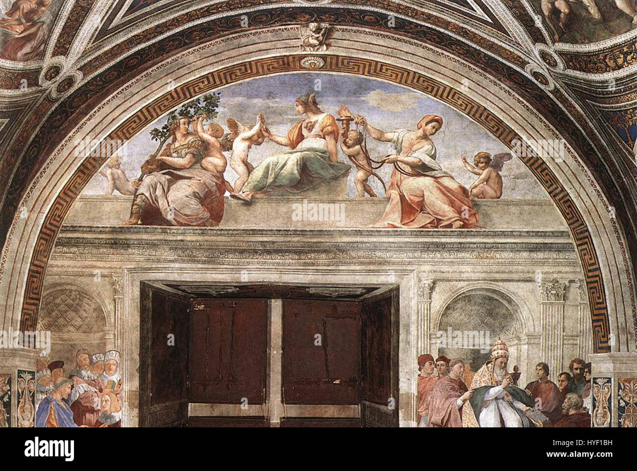 'The Cardinal Virtues' is a classical artwork that represents the four ...