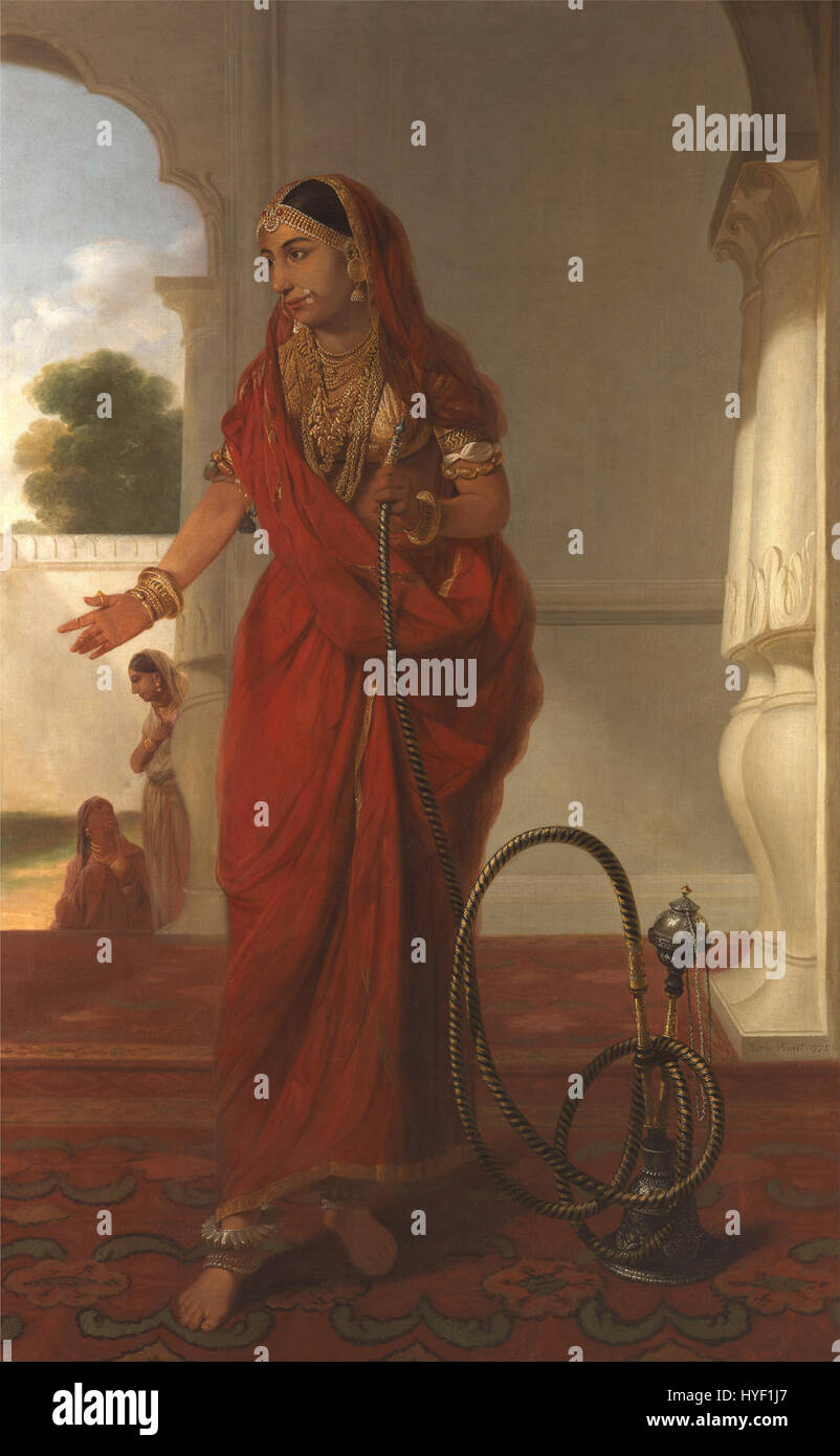 Tilly Kettle’s 'Dancing Girl' portrays a graceful female figure in ...