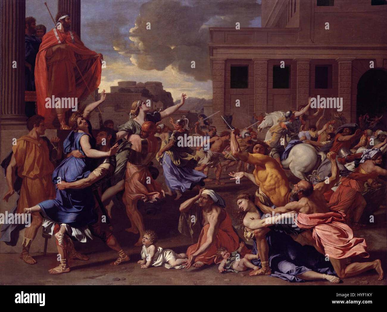 'The Abduction of the Sabine Women' is a classic scene in Western art ...