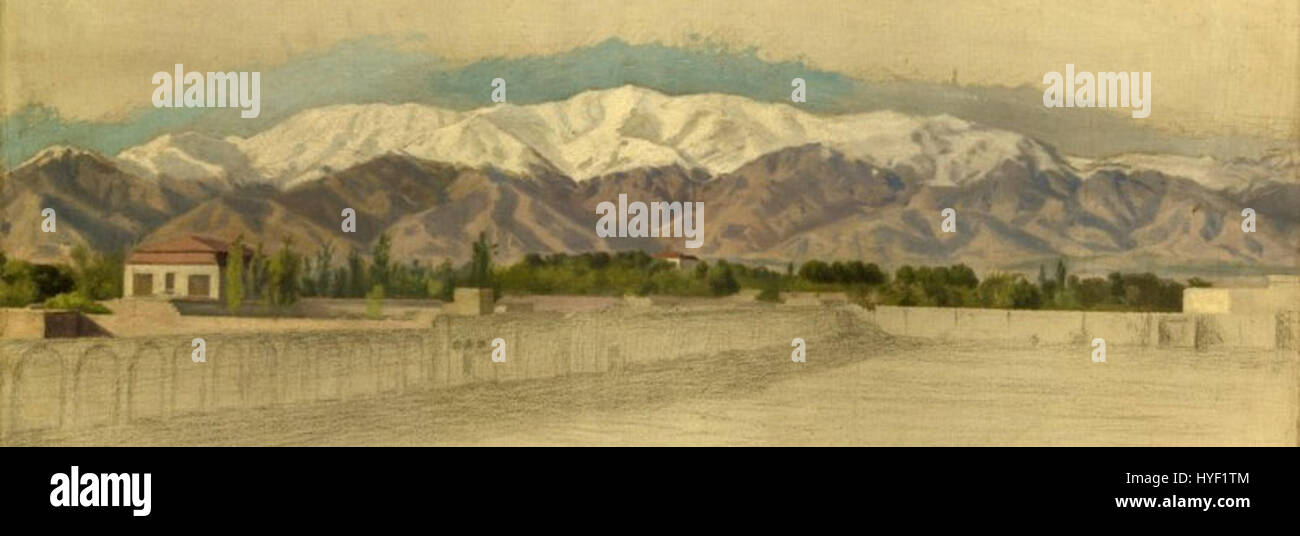 Tochal from Tehran Stock Photo - Alamy