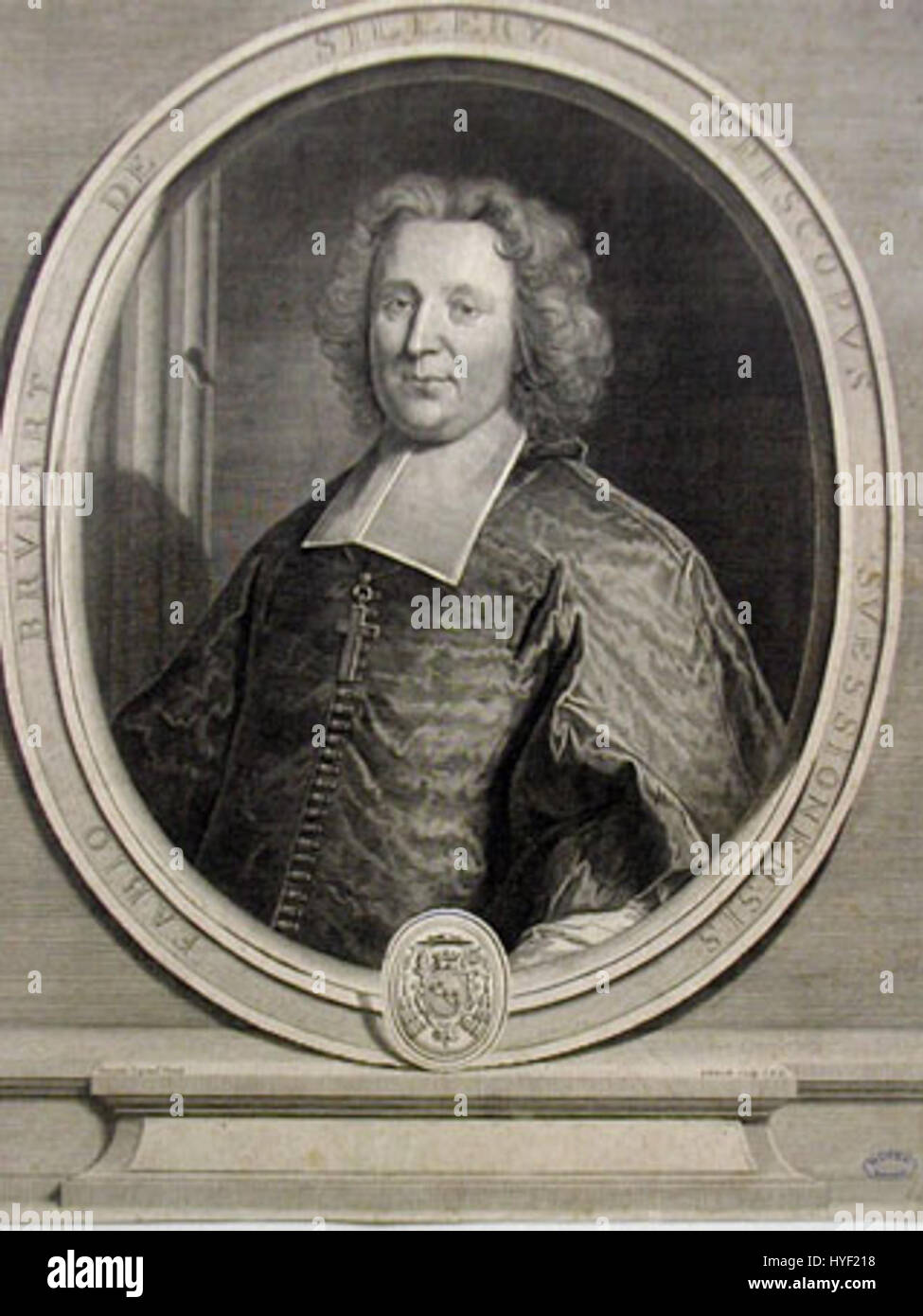 Fabio Brulart de Sillery’s portrait represents a 17th-century noble ...
