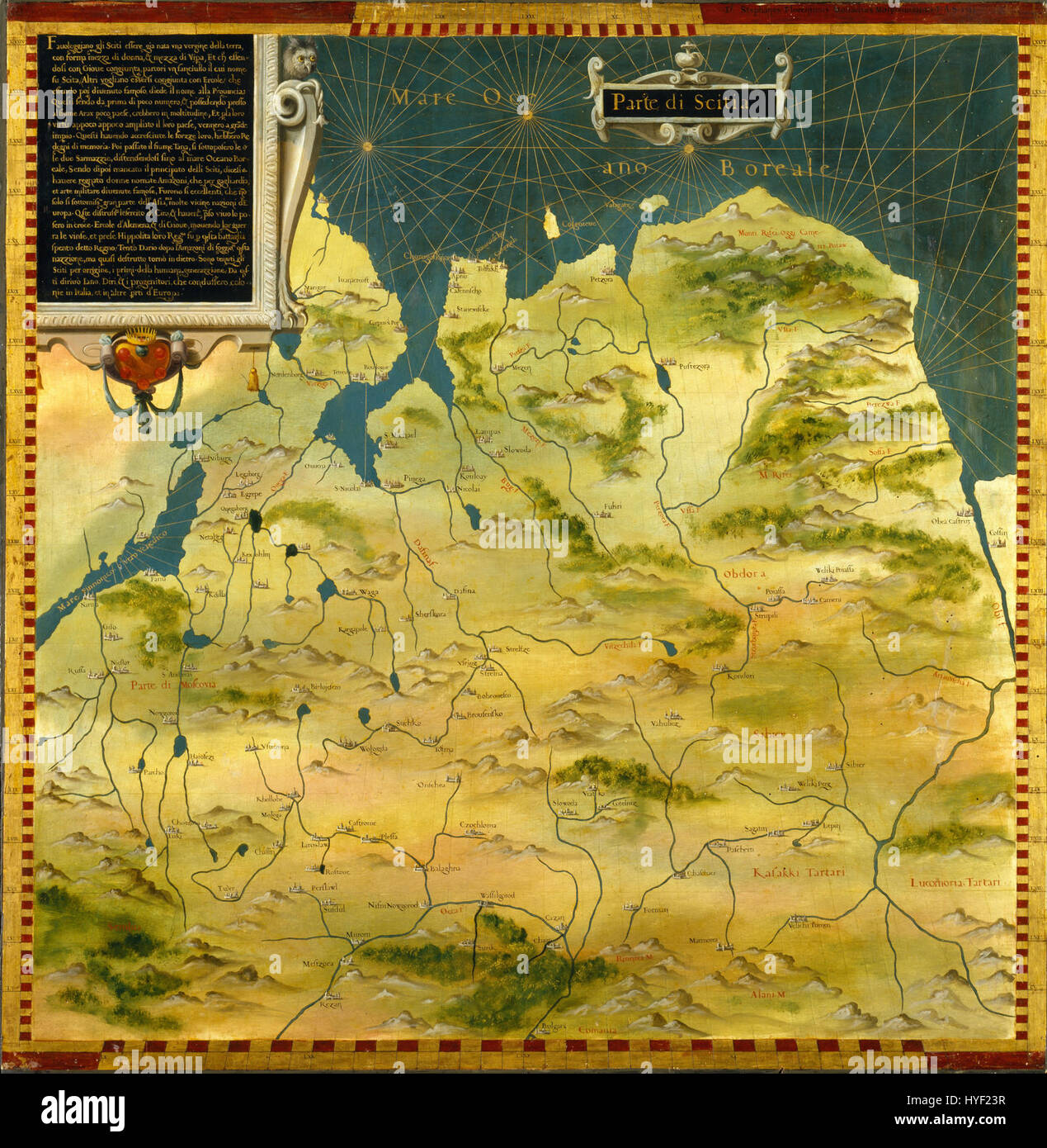 Stefano Bonsignori’s depiction of Karelia and Northern Russia offers a ...