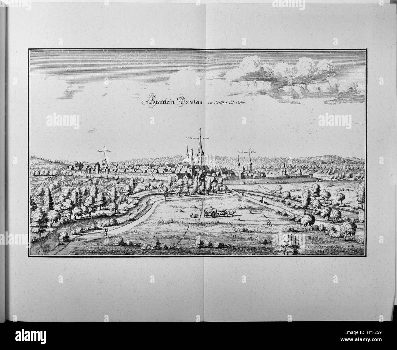 This map by Merian depicts the region of Saxony in the early 17th ...