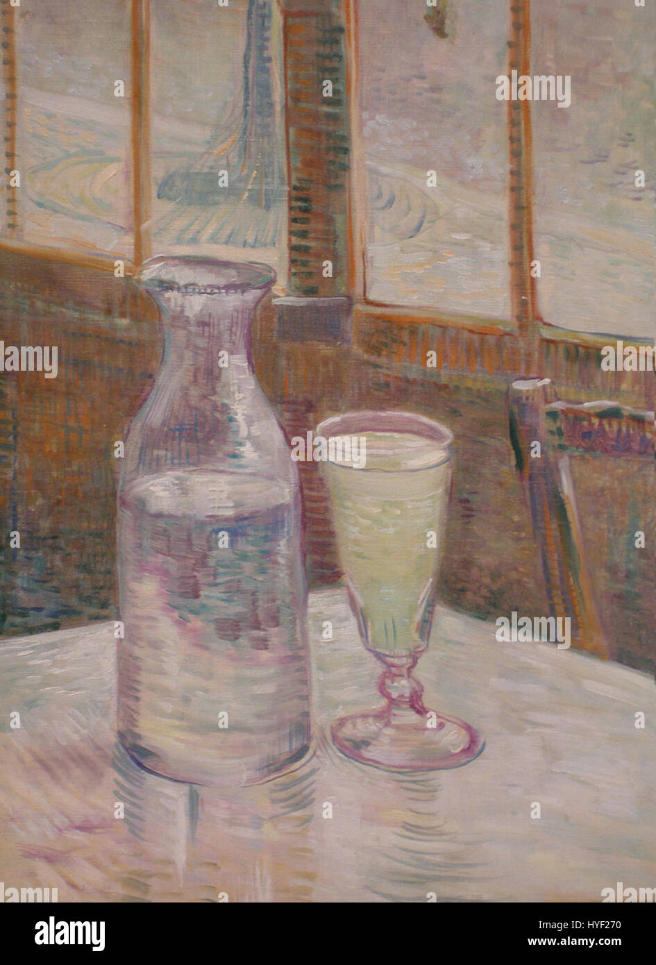 WLANL E V E Absinthe Van Gogh Museum Stock Photo - Alamy