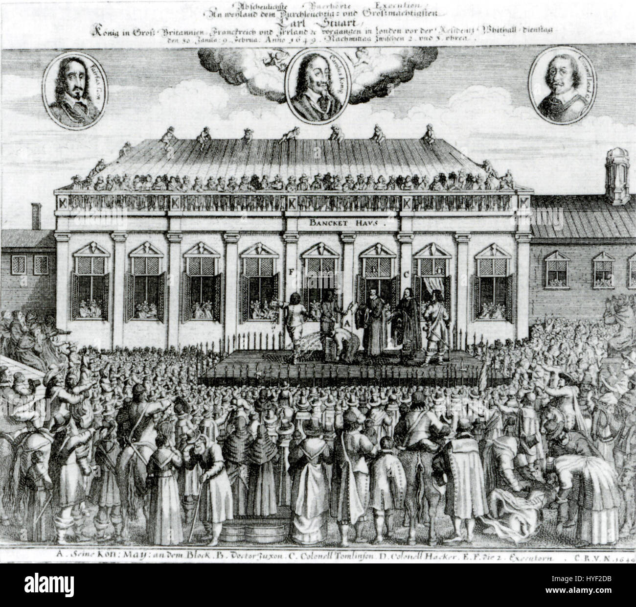 Execution of charles i 17th century hi-res stock photography and images ...