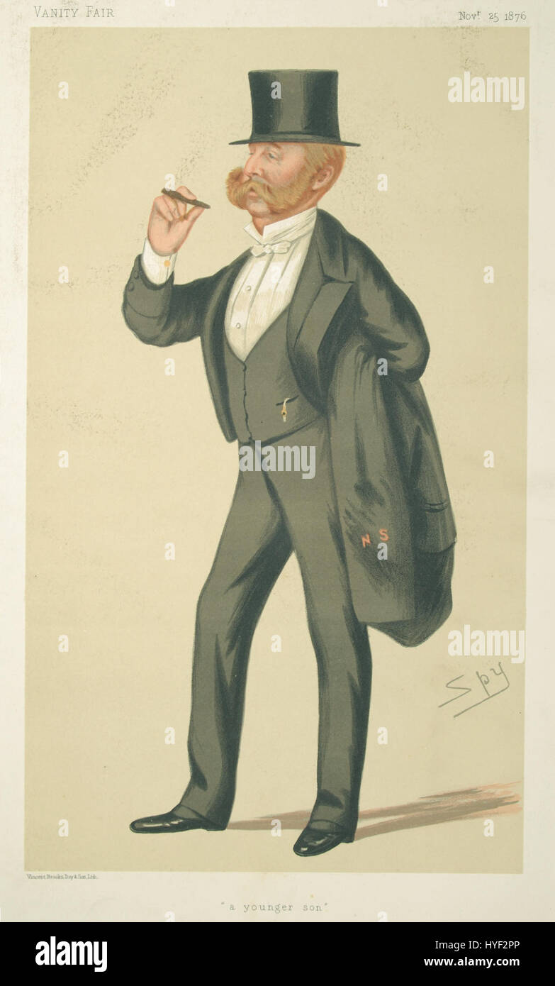 This 1876 caricature of Charles Napier Sturt, an Australian explorer ...