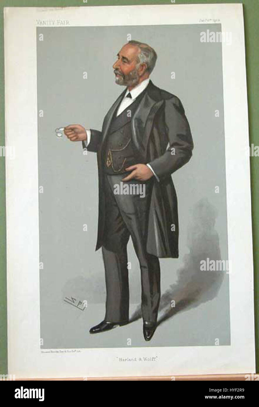 William James Pirrie, Vanity Fair, 1903 01 08 Stock Photo - Alamy