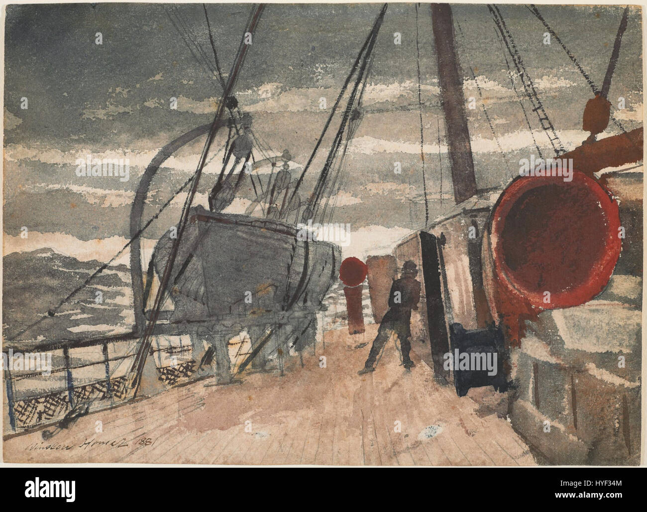 'Marine' by Winslow Homer captures the beauty and drama of the sea ...