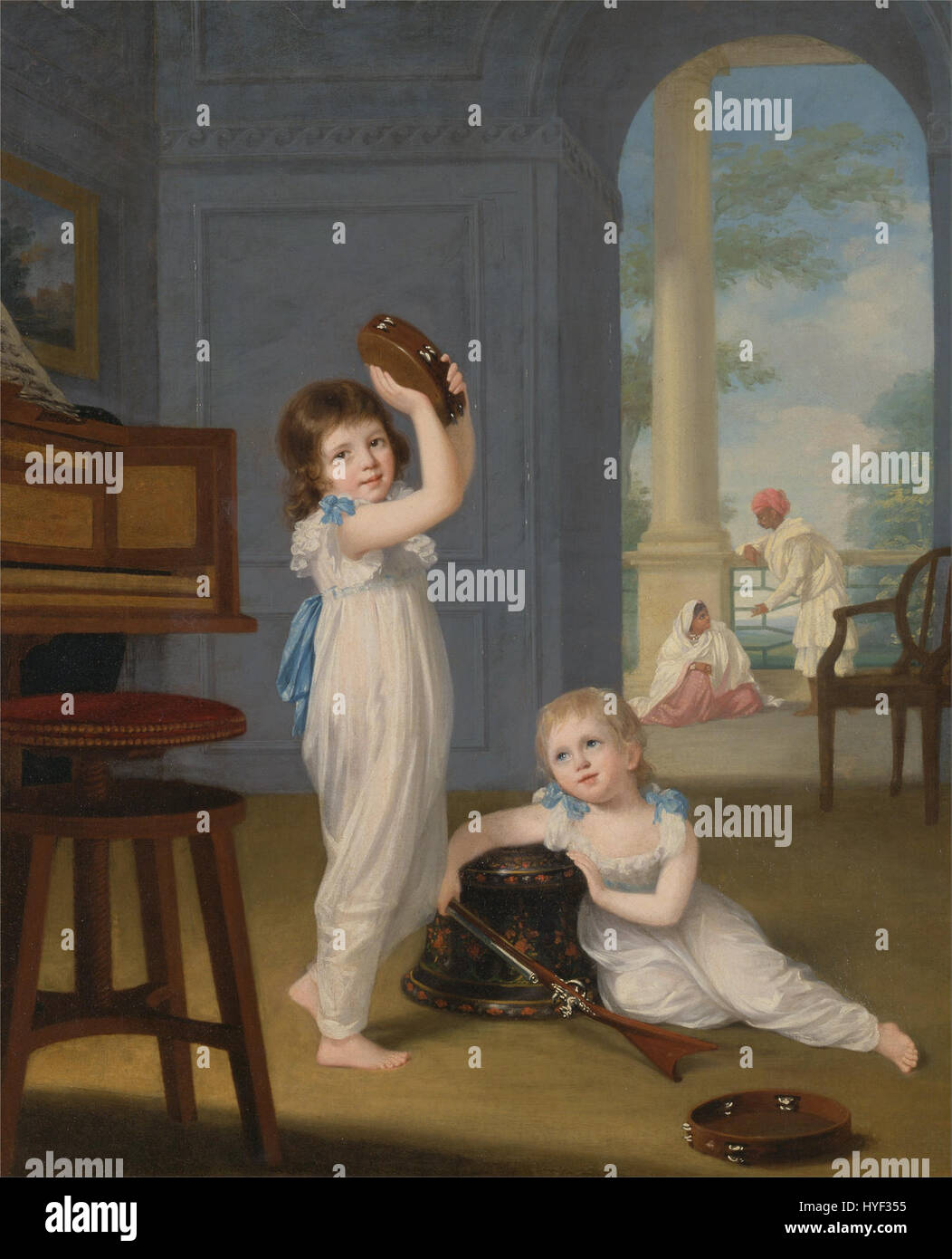 Arthur William Devis, a 19th-century British artist, created a portrait ...