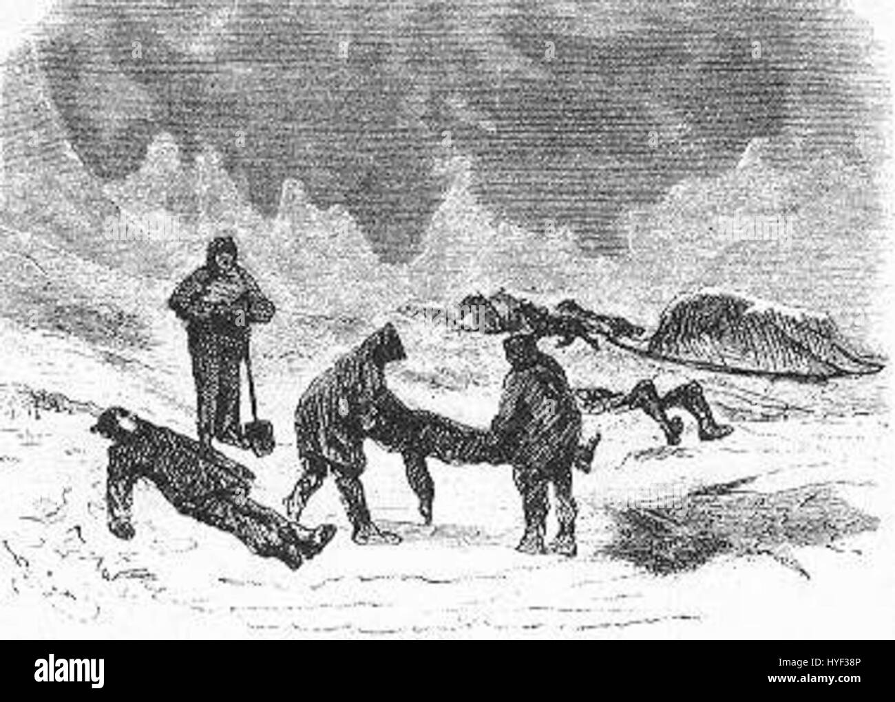 'The English at the North Pole' by Riou and Montaut is a depiction of ...